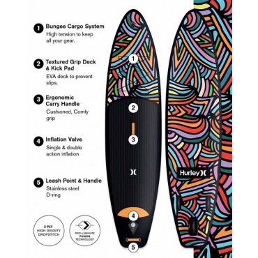 Hurley Paddle Boards, SUPS, and Accessories - LGO