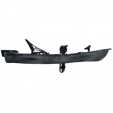 Riot Mako 12 Foot, Sit-On-Top, Pedal, Fishing, Kayak - LGO
