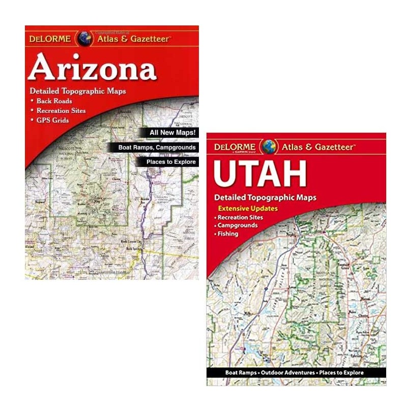 Road Atlas - Delorme, Arizona, Utah, California, New Mexico